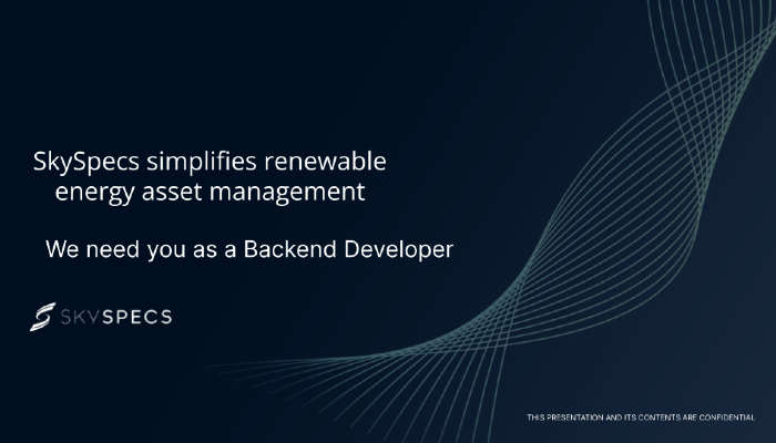 Backend Developer by SkySpecs India! // Unstop Backend Developer by SkySpecs India! // Unstop