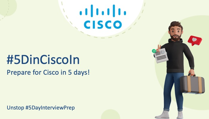 Cisco Prepare For The Interview By Amazon Unstop Formerly