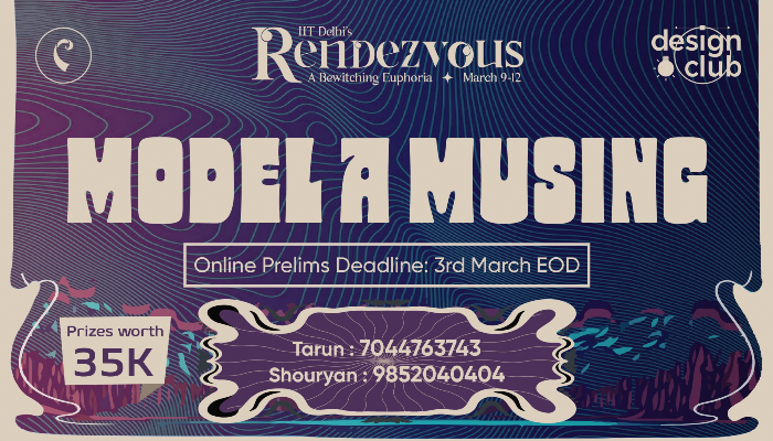 Product Design comp by Indian Institute of Technology (IIT), Delhi ...