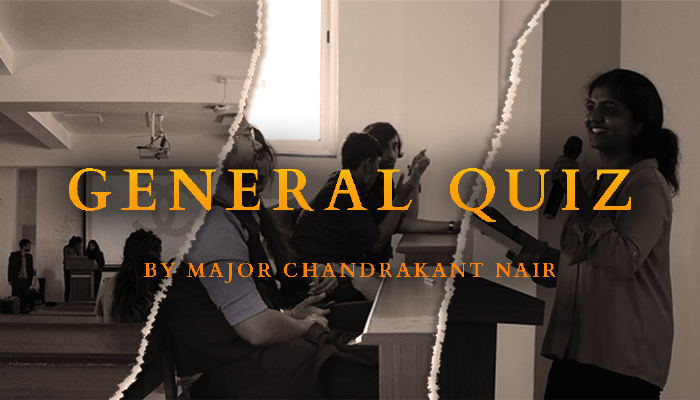 General Quiz - By Major Chandrakant Nair by National Institute of ...