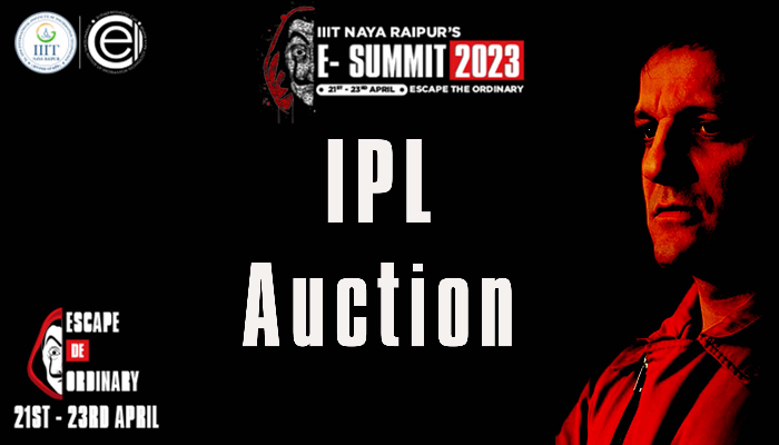 IPL Auction by International Institute of Information Technology (IIIT ...