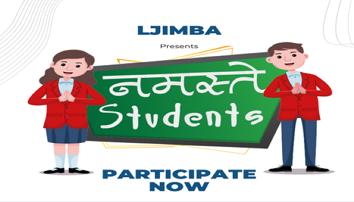 Namaste Students by LJ Integrated MBA (IMBA), School Of Management ...
