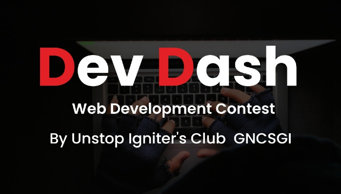 Dev Dash Web Development Contest by Baderia Global Institute of ...