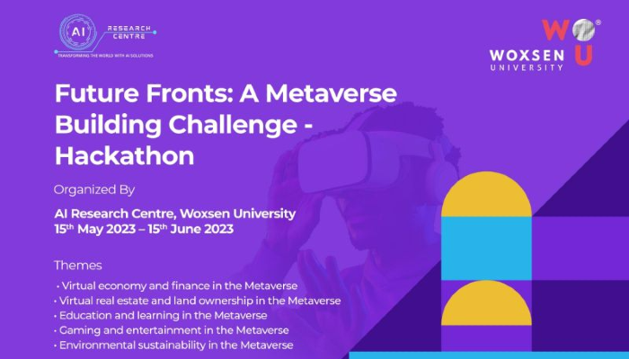 Hackathon on Metaverse by Woxsen University, Hyderabad! // Unstop (formerly Dare2Compete)