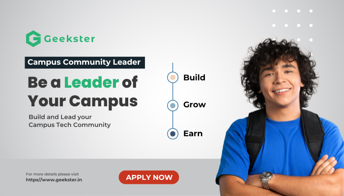 Campus Community Leader by Geekster! // Unstop (formerly Dare2Compete)