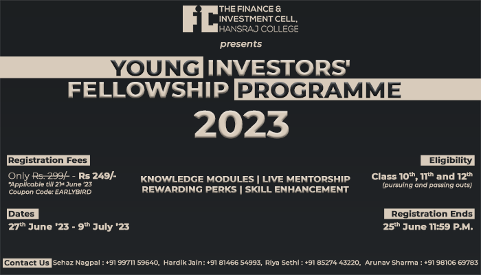 FIC Hansraj Young Investors' Fellowship Programme! // Unstop (formerly Dare2Compete)