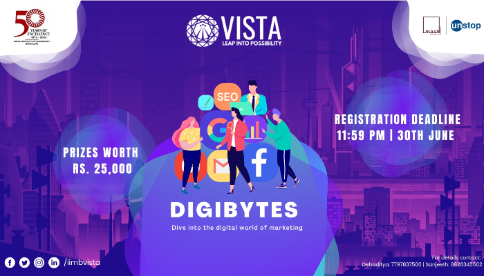 VISTA 2023 DigiBytes: Digital Marketing Competition by Indian Institute ...