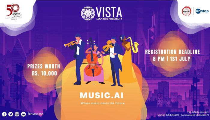 Vista 2023: Music.ai - A Music Composition Competition by Indian ...