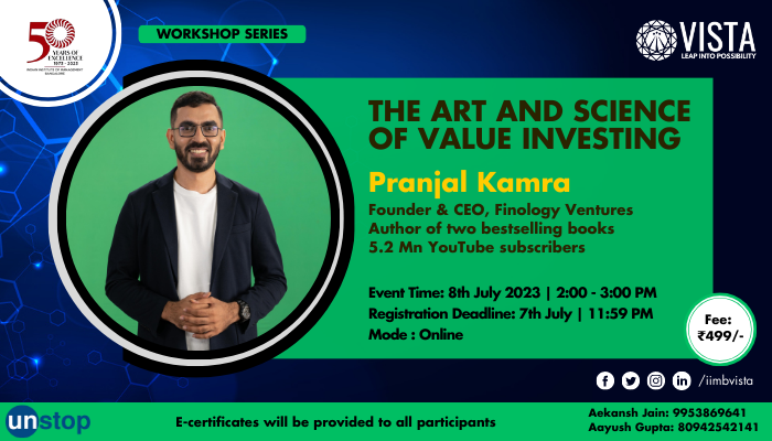 The Art and Science of Value Investing by Indian Institute of Management (IIM), Bangalore ...