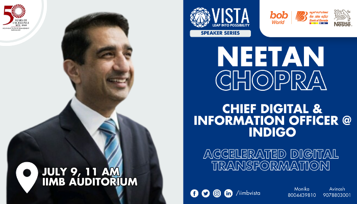 Speaker Session: Mr. Neetan Chopra, Chief Digital and Information ...