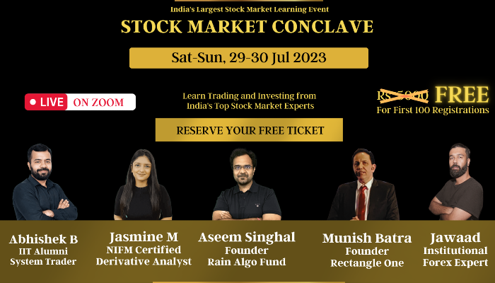 Stock Market Conclave: India's Largest Stock Market Learning Event ...