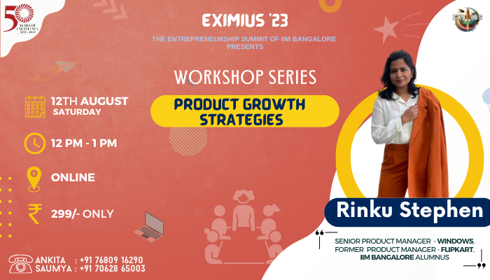 Workshop: Product Growth Strategies in Product Management! // Unstop (formerly Dare2Compete)