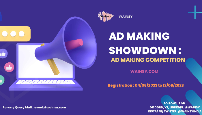 Ad-Making Showdown: Ad-Making Competition by Siraom Pvt Ltd! // Unstop ...