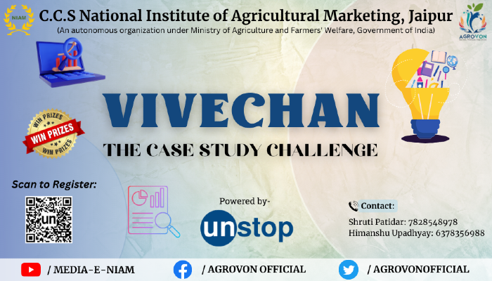VIVECHAN - The Case Study Challenge by C.C.S National Institute of ...