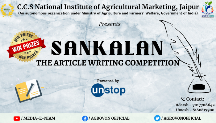 SANKALAN - Article Writing Competition by C.C.S National Institute of ...