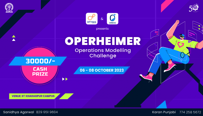 Operations Modelling Challenge by Indian Institute of Technology (IIT ...