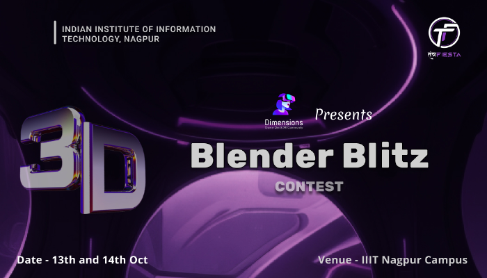 Blender Blitz by Indian Institute of Information Technology (IIIT ...
