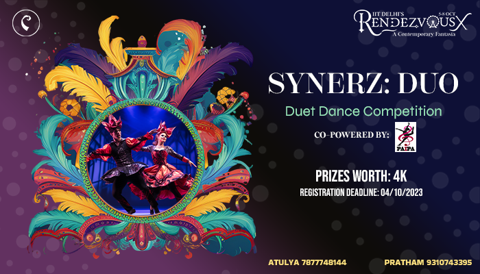 Synerz/Duo: Duo Dance Competition by Indian Institute of Technology ...