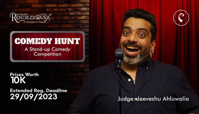 Comedy Hunt - A Stand-up Comedy Competition by Indian Institute of ...