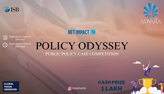 Policy Odyssey (Public Policy Case Competition) by Indian School of ...