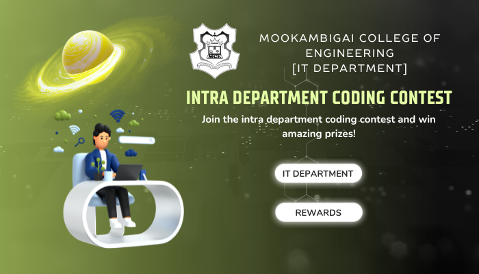 Code Champ-Duplicate by Mookambigai College of Engineering! // Unstop (formerly Dare2Compete)