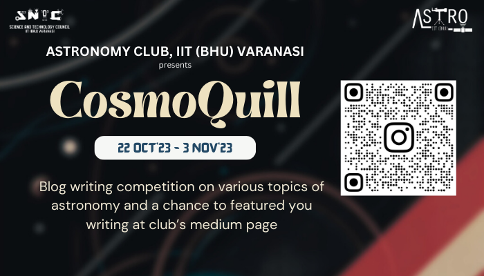 CosmoQuill by Astronomy Club IIT (BHU) Varanasi! // Unstop (formerly ...