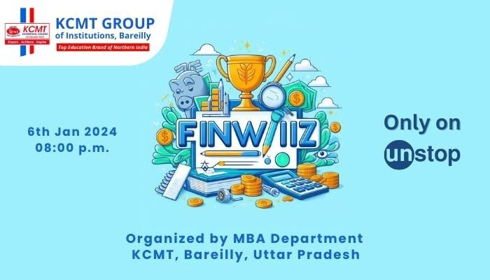 FinWiz : The Finance Quiz by Khandelwal College of Management Science ...