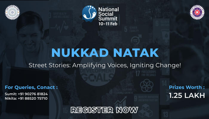 Nukkad Natak by Indian Institute of Technology (IIT), Roorkee! // Unstop