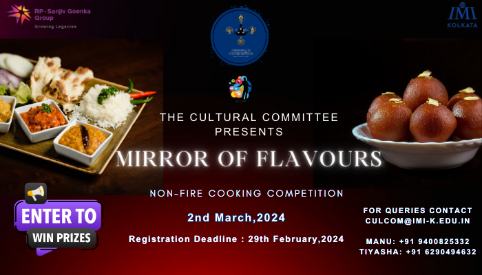 Mirror of Flavours (Non-Fire Cooking Competition) by International ...